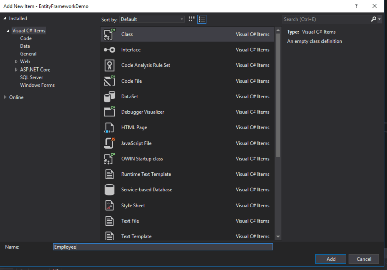 Entity Framework Core A Deep Dive With Sql Server