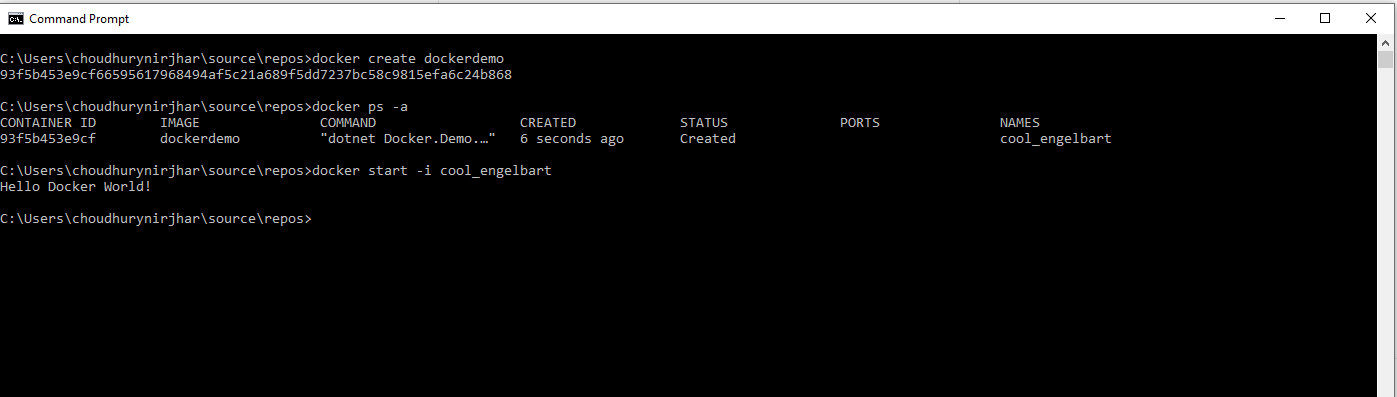 Docker Container for .NET Core - .Net Core Central