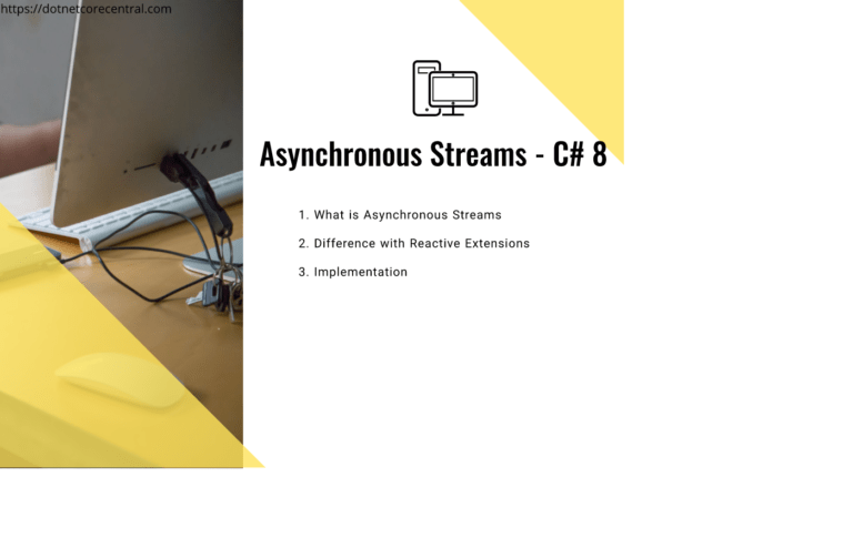 Asynchronous Streams In C 8net Core 30 Net Core Central